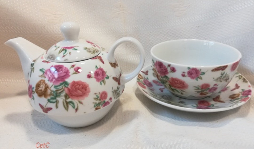 Selfish Loner, Romantic 'english Style'. Porcelain Flowers 008 - Etsy