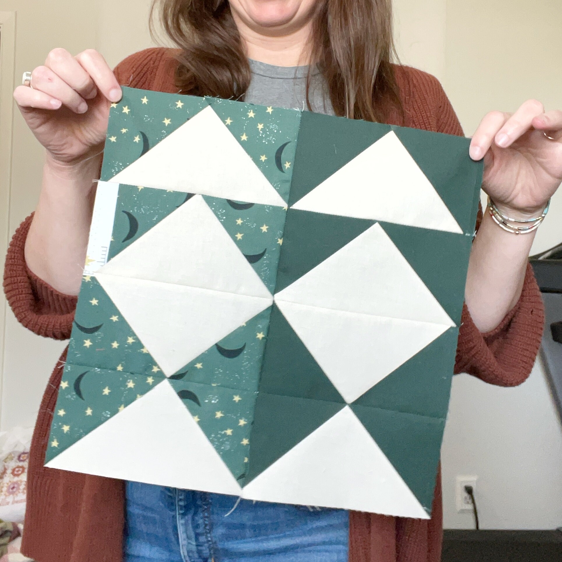 Agnes Quilt Block Pattern - Modern Beginner Quilt (PDF Download) - Etsy