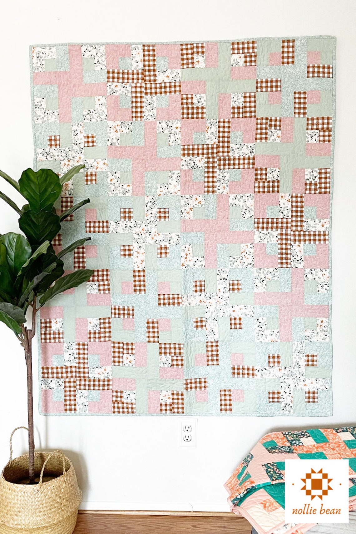 Stella Lane Quilt Pattern A Modern Quilt Pattern by Nollie | Etsy