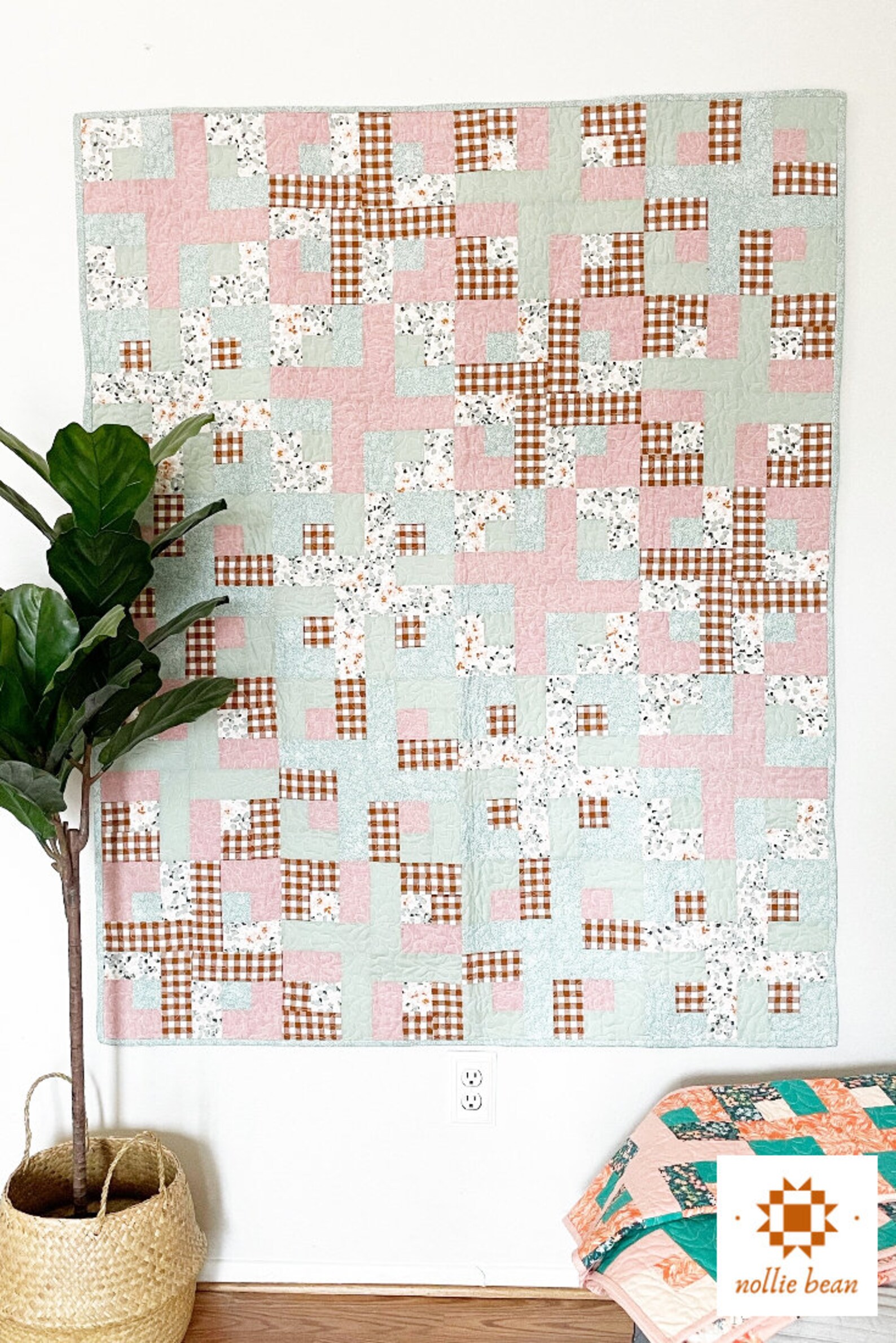Stella Lane Quilt Pattern | A Modern Quilt Pattern by Nollie Bean - Etsy