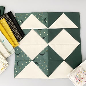 Agnes - Block of the Month Club | PDF Quilt Pattern - Agnes Block | PDF ...
