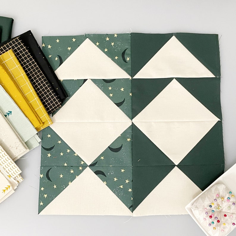 Agnes - Block of the Month Club | PDF Quilt Pattern - Agnes Block | PDF ...