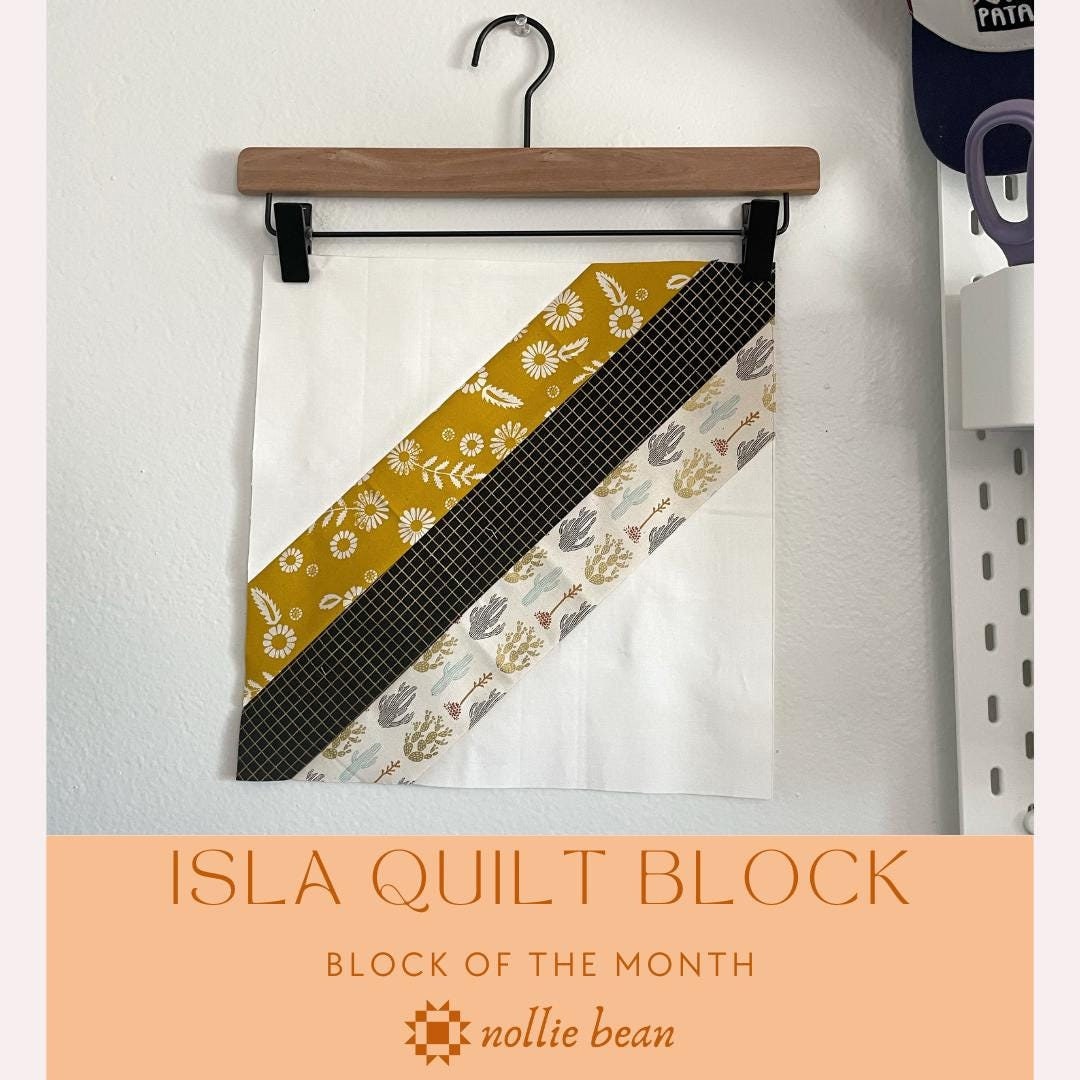 Isla - Block of the Month Club | PDF Quilt Pattern - Isla Block | PDF ...