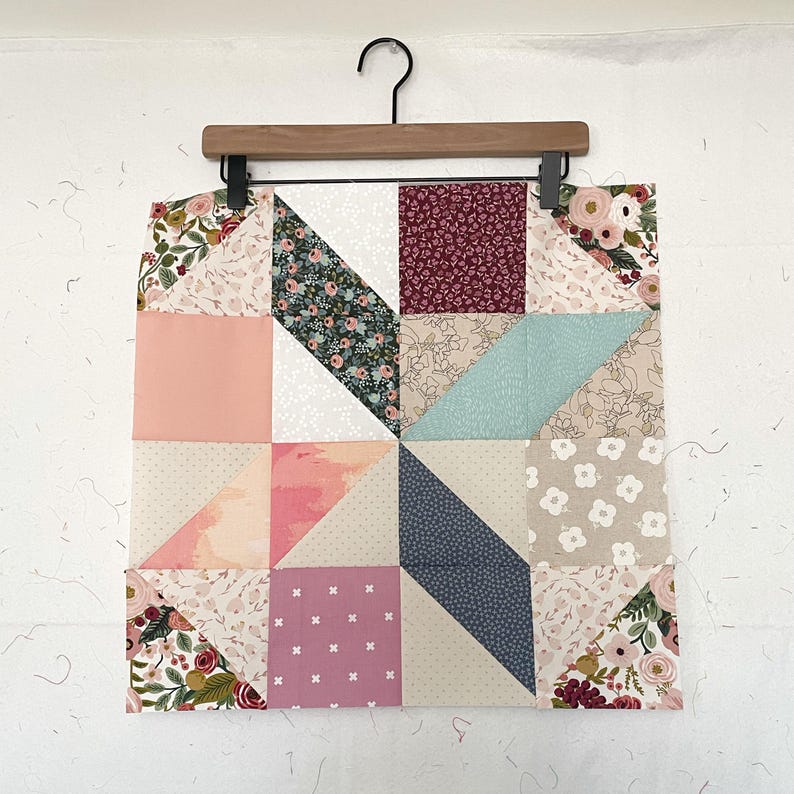 Jennifer Quilt Block Pattern: Modern Block of the Month (PDF Download ...