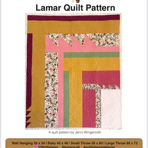 Lamar Quilt Pattern - Etsy