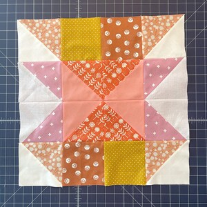 Hazel Quilt Block Pattern: Modern BOM Club (PDF Download) - Etsy