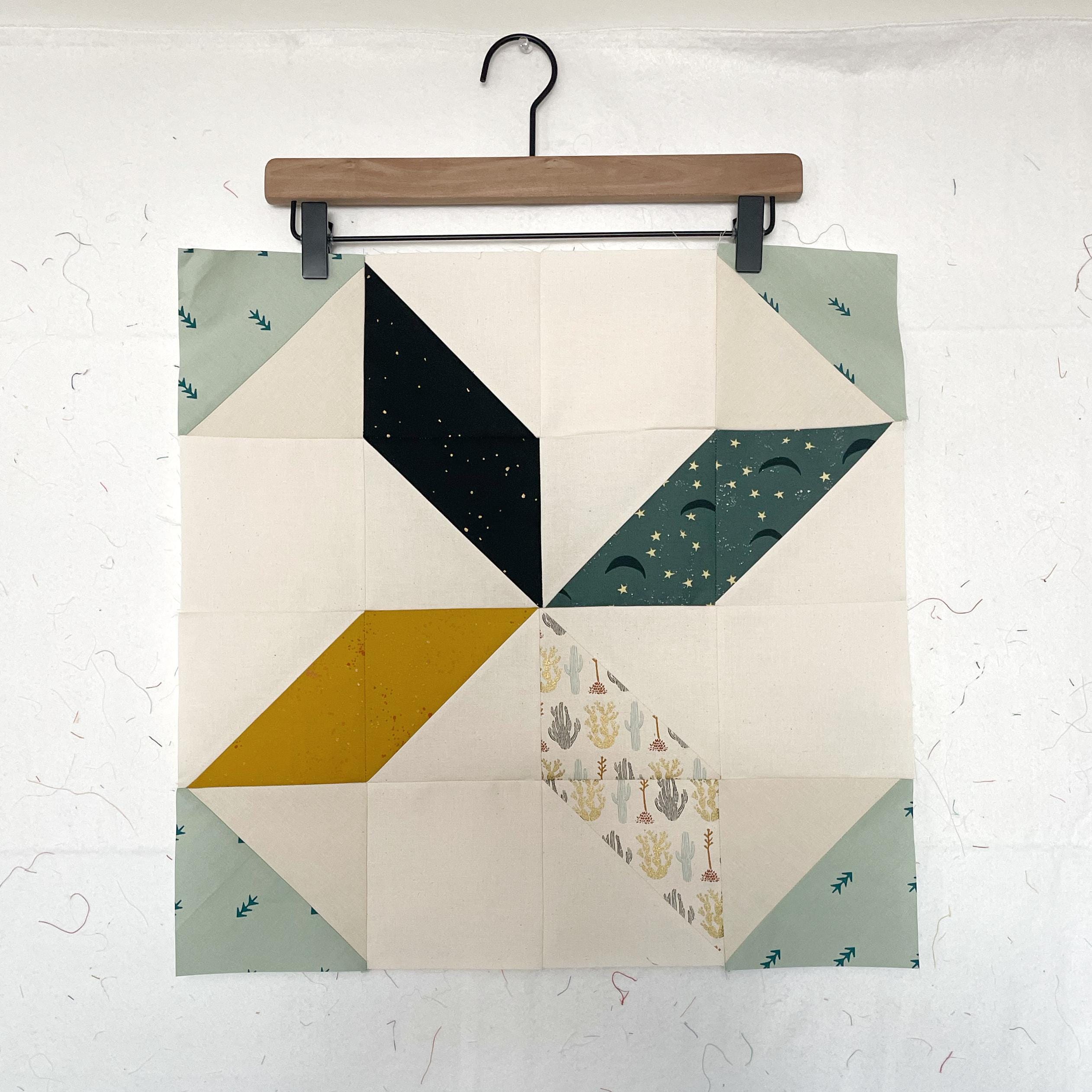 Jennifer Quilt Block Pattern: Modern Block of the Month (PDF Download ...