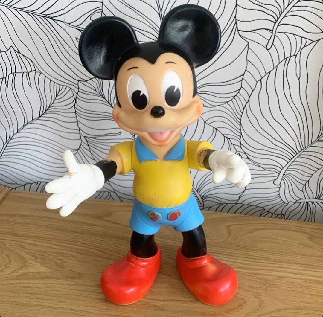 Mickey Mouse Disney Squeaker Squeaker Vintage Old Year 1962 Home Decor ...