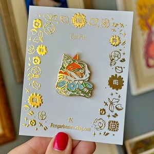 Cat Hard Enamel Pin // Witchy Pin / Enamel Pin /cat Pin / Unique Brooch ...