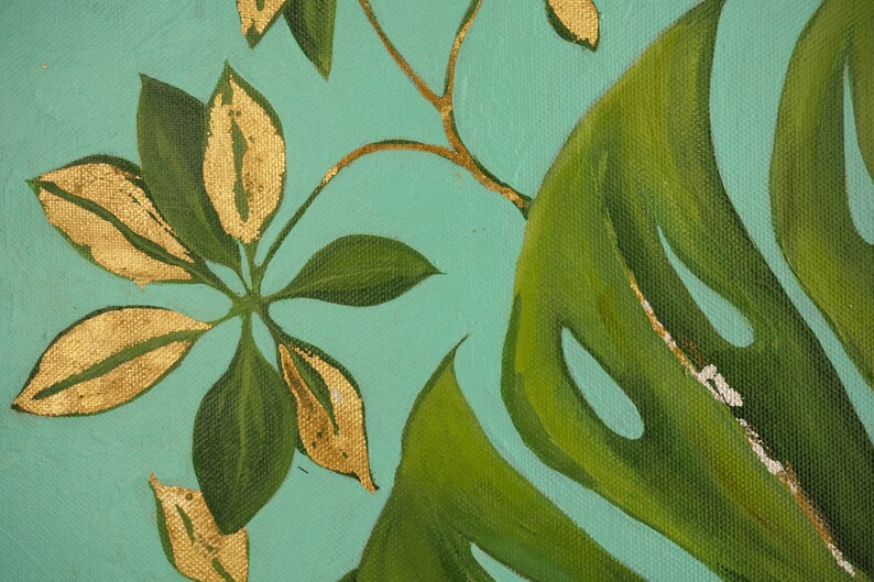 7. 'monstera Deliciosa' Painting - Etsy