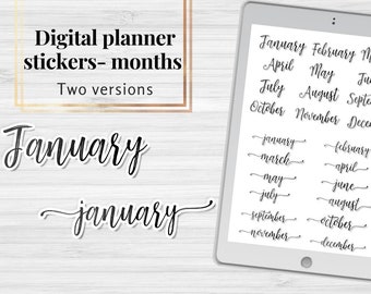 Mega Stickers Bundle Bundle of Bullet Journal Scripts for - Etsy