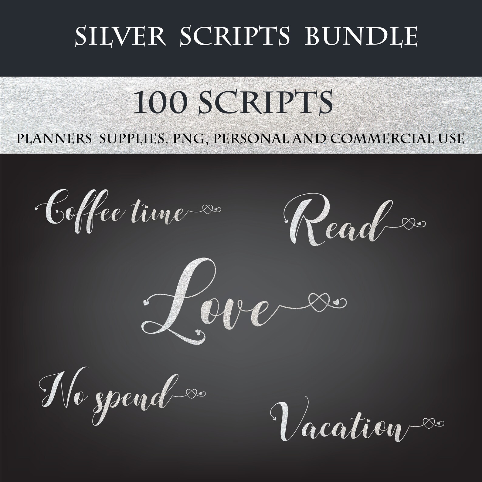 Mega Stickers Bundle Bundle of Bullet Journal Scripts for - Etsy