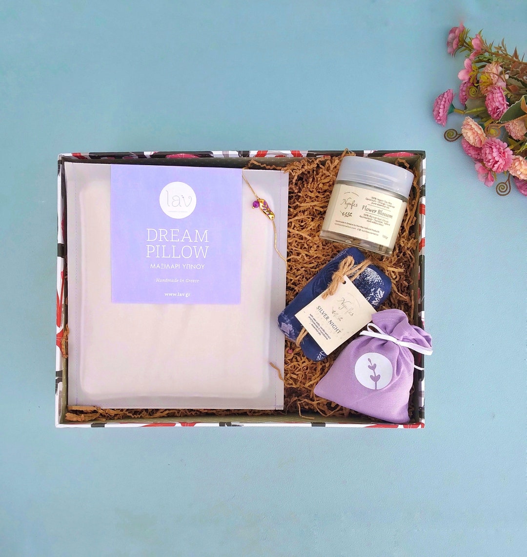 Lavender Gift Set, Stress Relief Gift for Best Friend, Organic Gifts ...