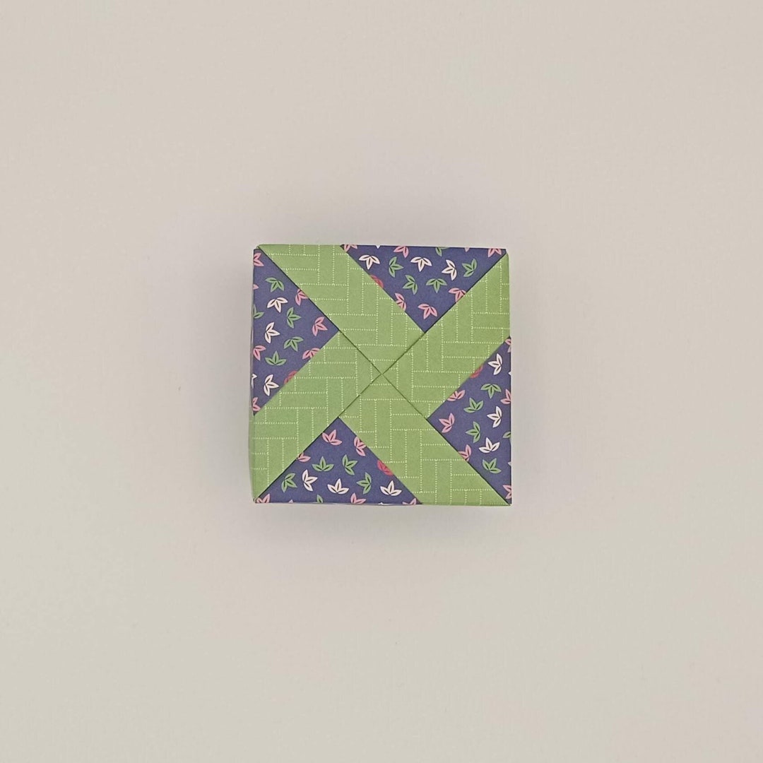 Square Origami Box 8 X 8 Cm - Etsy