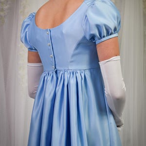 Matte Satin Regency Gown - Etsy