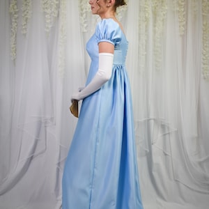 Matte Satin Regency Gown - Etsy