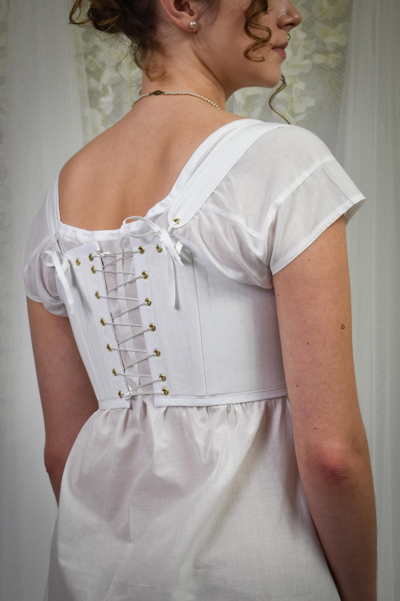 Short Transition Regency Stays, Custom Sized and Made to Order - Etsy