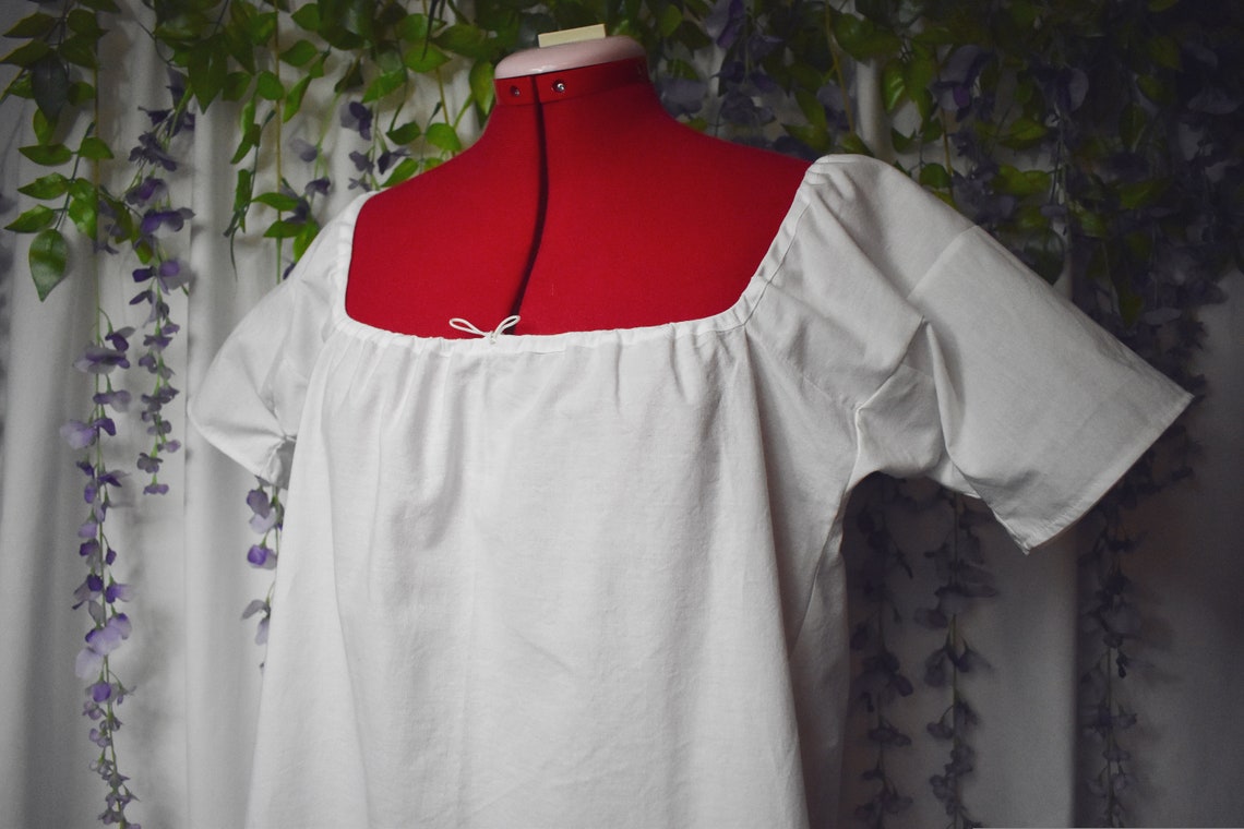 1805 1820 Women's Regency Chemise Made to Order | Etsy