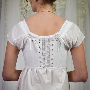 Short Transition Regency Stays, Custom Sized and Made to Order - Etsy