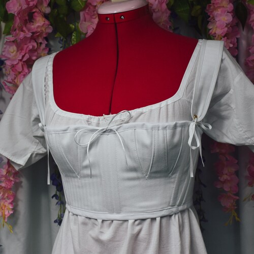 Made to Order Regency / Empire Short Stays - Etsy