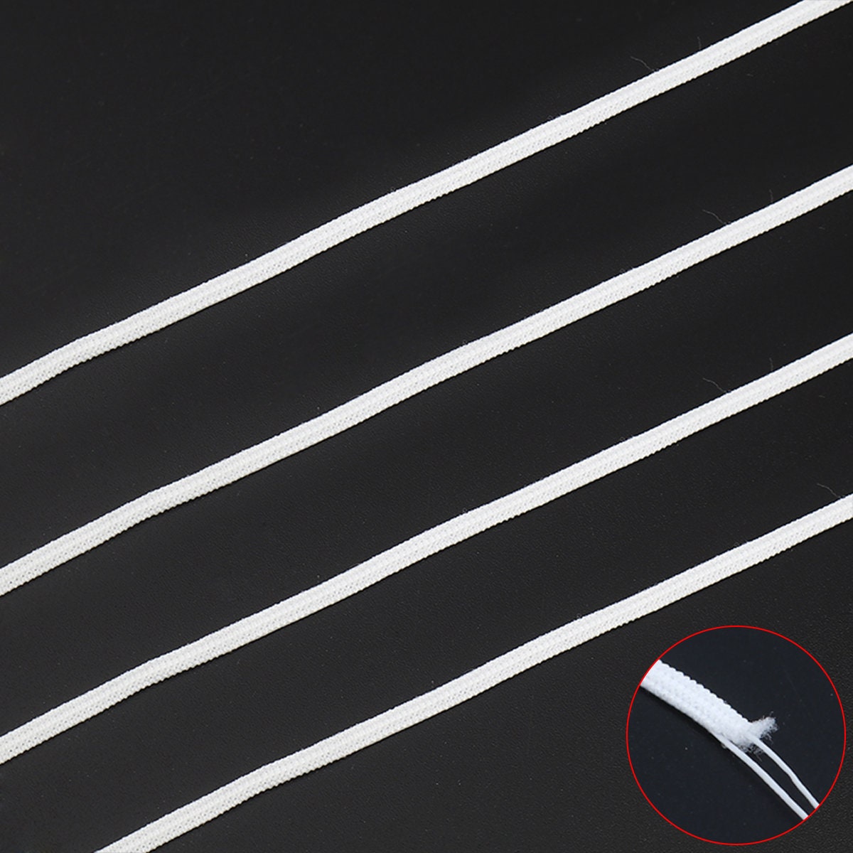 Set of 10 Meters of Wire, 10m of Wire, Elastic Wire, Stretch Wire, 3mm ...