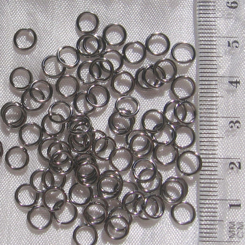 Junction Rings Broken Rings Gunmetal 400x4mm 300x5mm - Etsy