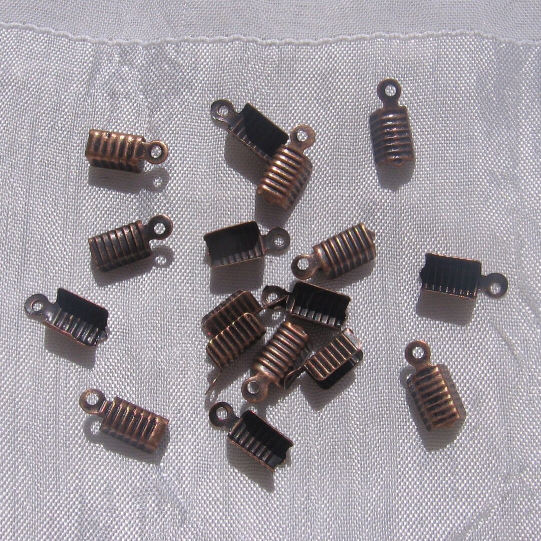 Bending Tips, Knot Covers, Set of 80, Copper Clips, Copper Tips, 12mm ...