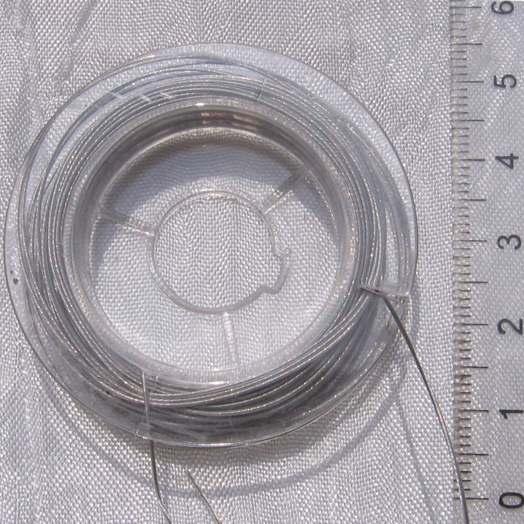 Wire Spool, 10 Meters of Wire, Steel Wire, Nylon Covered Steel, Nylon ...