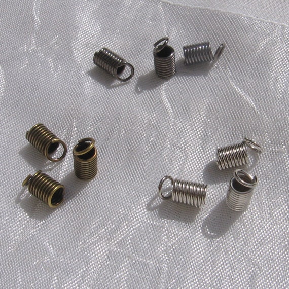 Knot Covers Set of 30 Tips Wire Tips Spirals 9x5mm Tips - Etsy