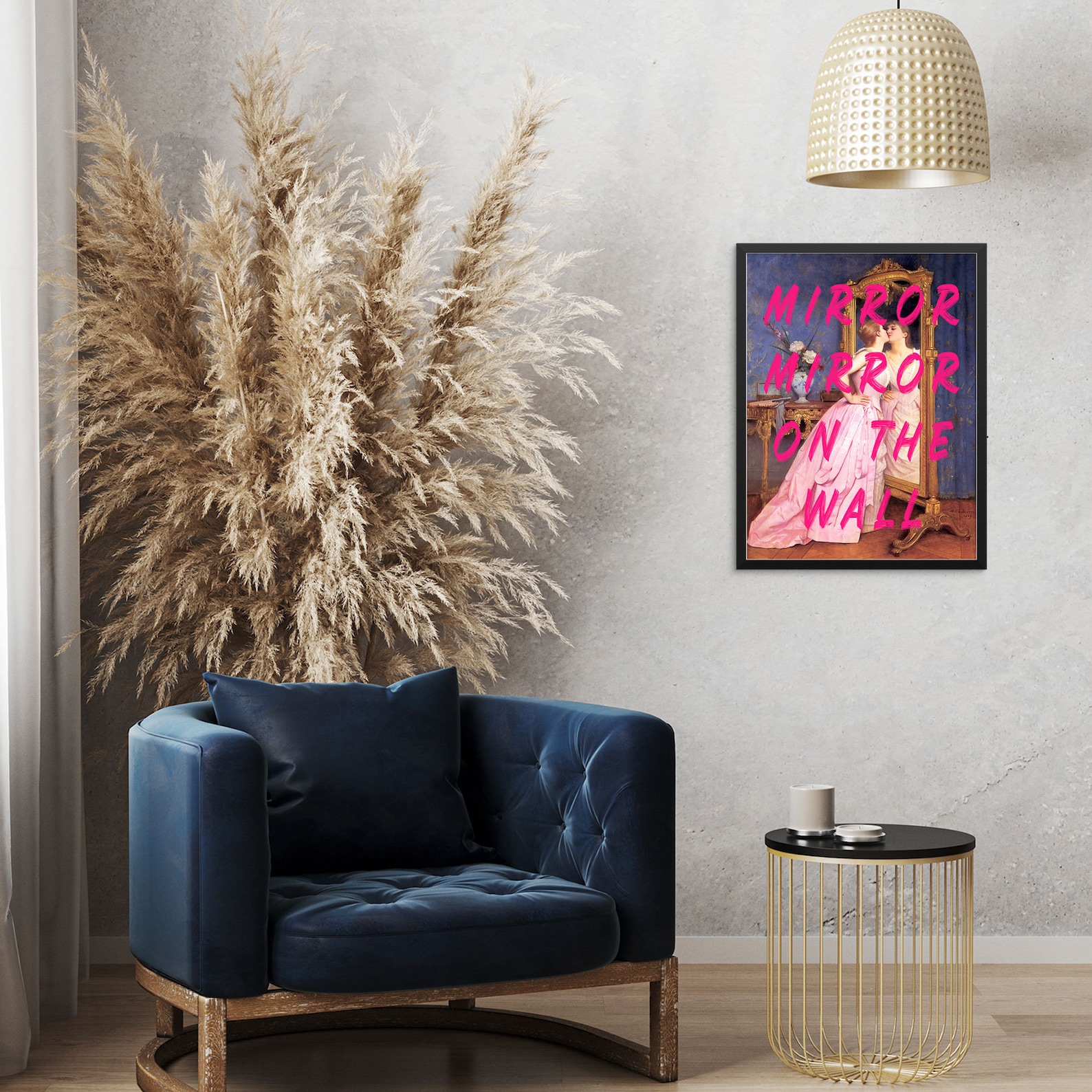 Mirror Mirror on the Wall Altered Vintage Art Print DIGITAL - Etsy