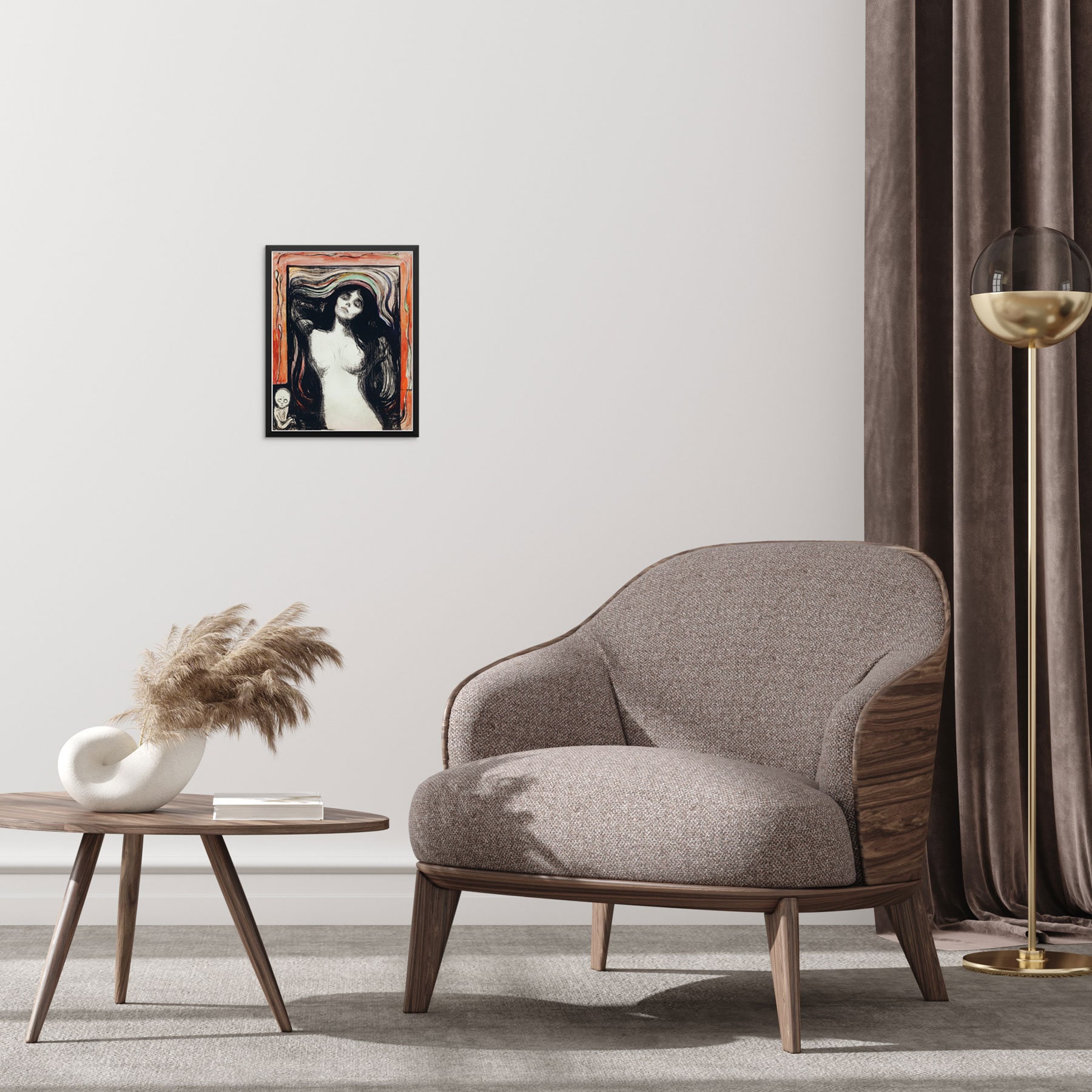 Madonna by Edvard Munch Wall Poster Art Print 11x14 UNFRAMED - Etsy