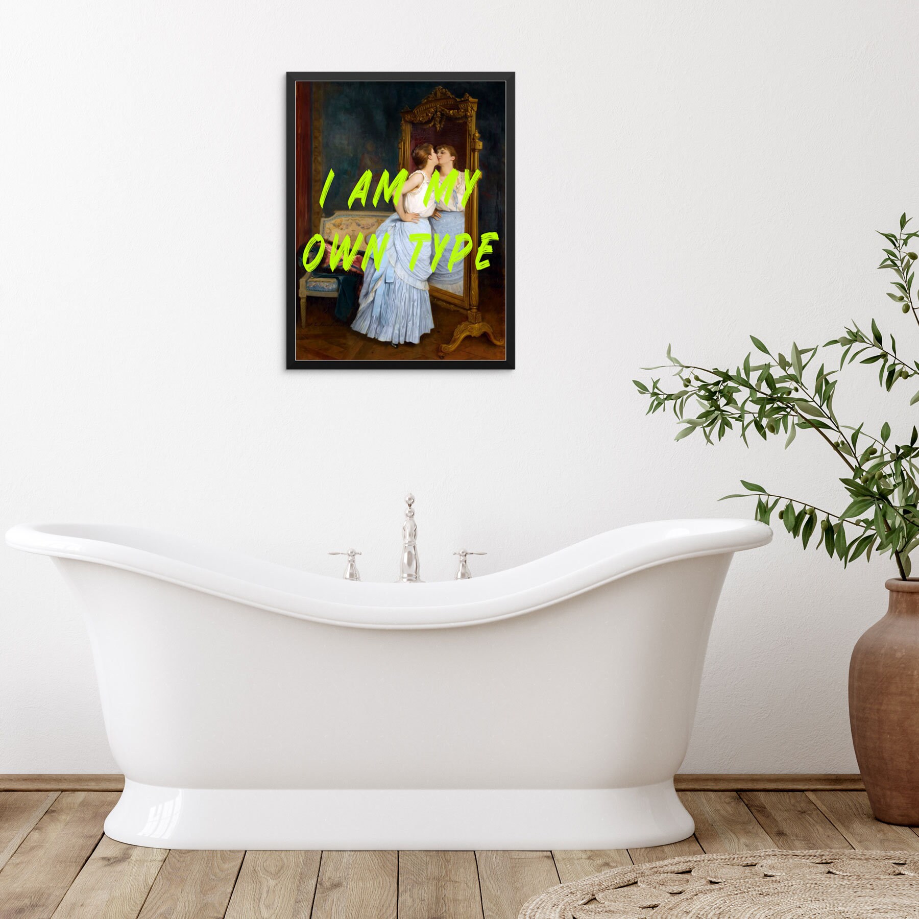 I Am My Own Type Altered Vintage Art Print DIGITAL DOWNLOAD | Etsy