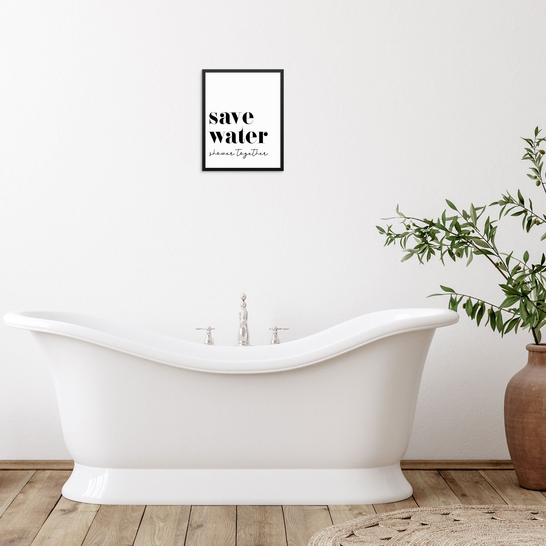 Save Water Shower Together Naughty Bathroom Art Print Sign Etsy