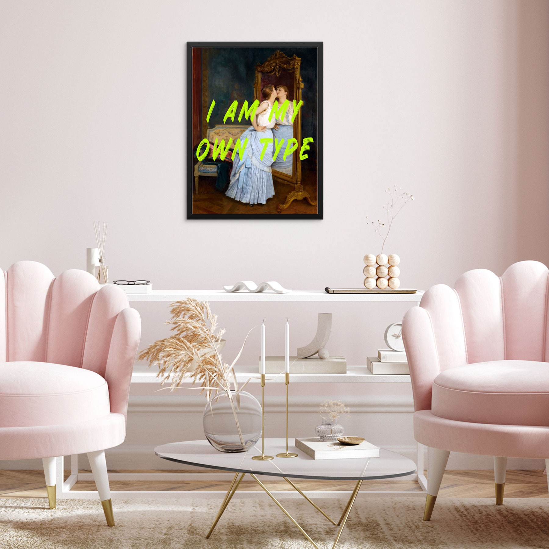 I Am My Own Type Altered Vintage Art Print DIGITAL DOWNLOAD | Etsy