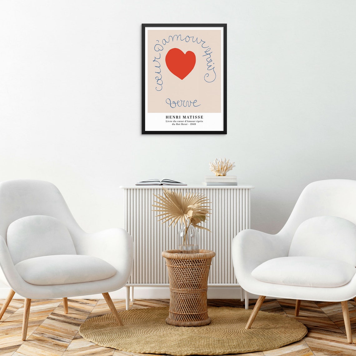 Henri Matisse Heart Art Print Verve No 23 Livre Du Coeur - Etsy
