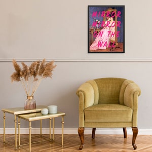 Mirror Mirror on the Wall Altered Vintage Art Print DIGITAL DOWNLOAD ...