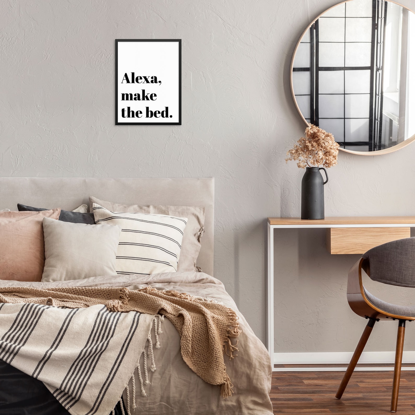 Funny Bedroom Signs Wall Decor Poster Minimalist Black and | Etsy