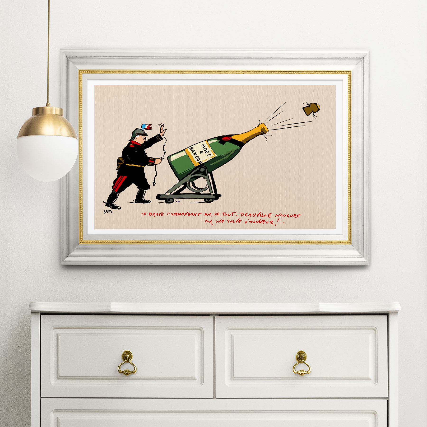Vintage Champagne Art Print Colorful Eclectic Poster |DIGITAL DOWNLOAD ...