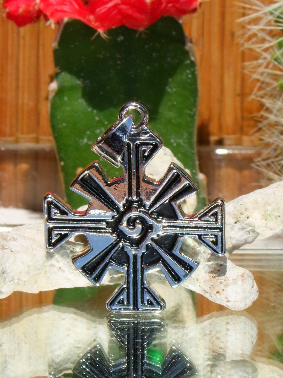 Ethnic Tribal Adjustable Necklace and Its Talisman Maya Pendant, Energy ...