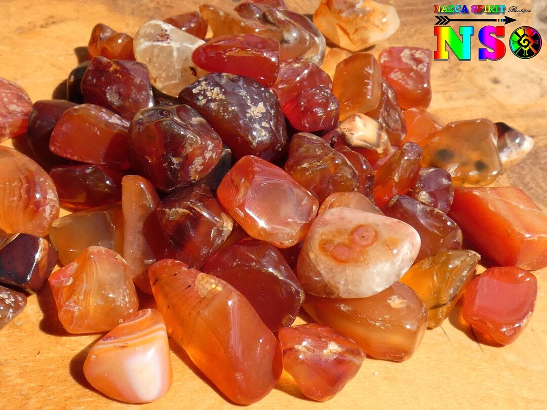 20 Grams of Undrilled Red Agate Chips, 10mm to 20mm Chips, for Jewelry ...
