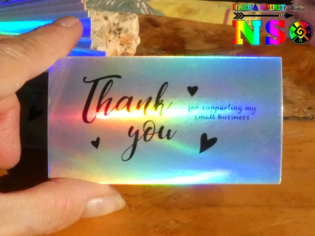 Multicolor Laser Bristol Thank You Cards, Rectangle 9cm X 5cm, Thank ...