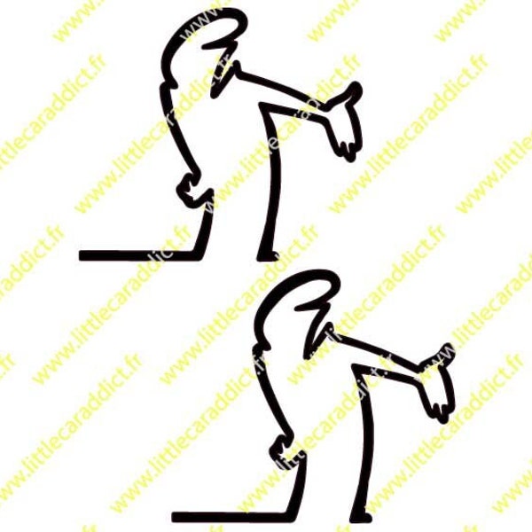 La Linea Stickers - Etsy