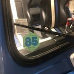 Vignette Fiscale Car Sticker Decal, Old Classic Car Custom Windshield ...