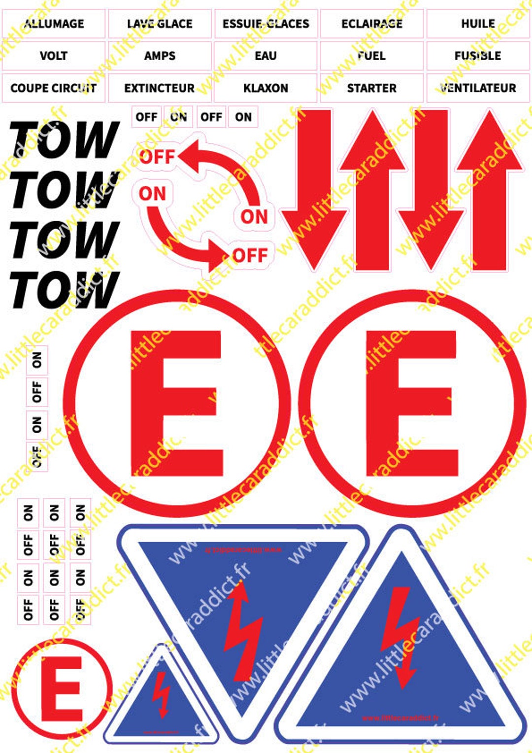 Rally Car Sticker, Cadox Disque Pneus Studs Adh, Old Classic Car ...