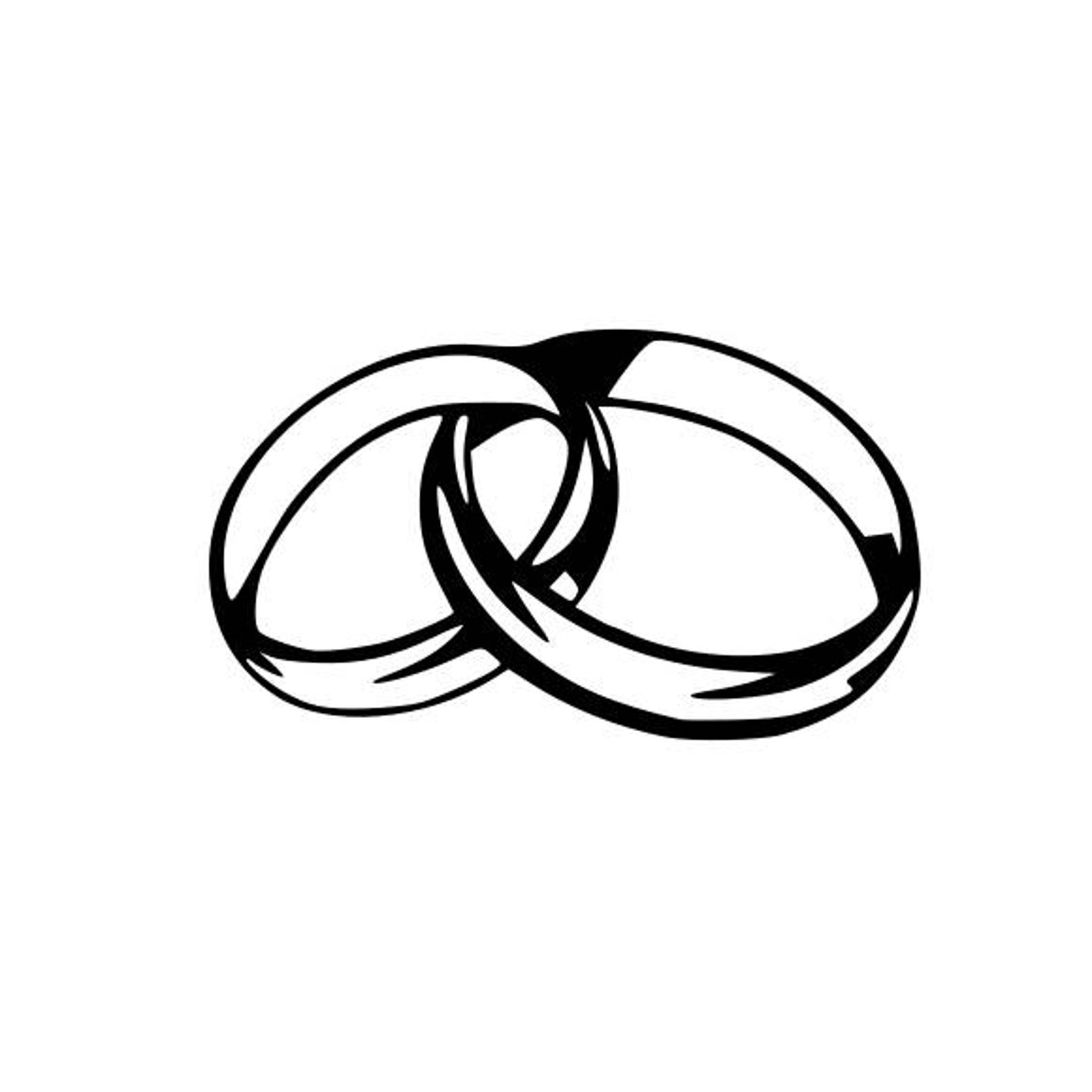 Stickers Alliance pour déco mariage | Etsy