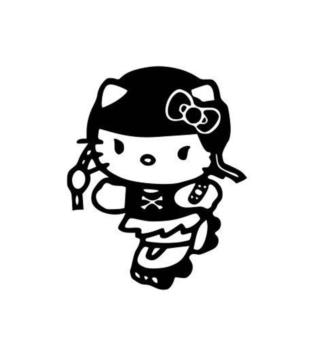 Stickers kitty Roller Derby - Etsy