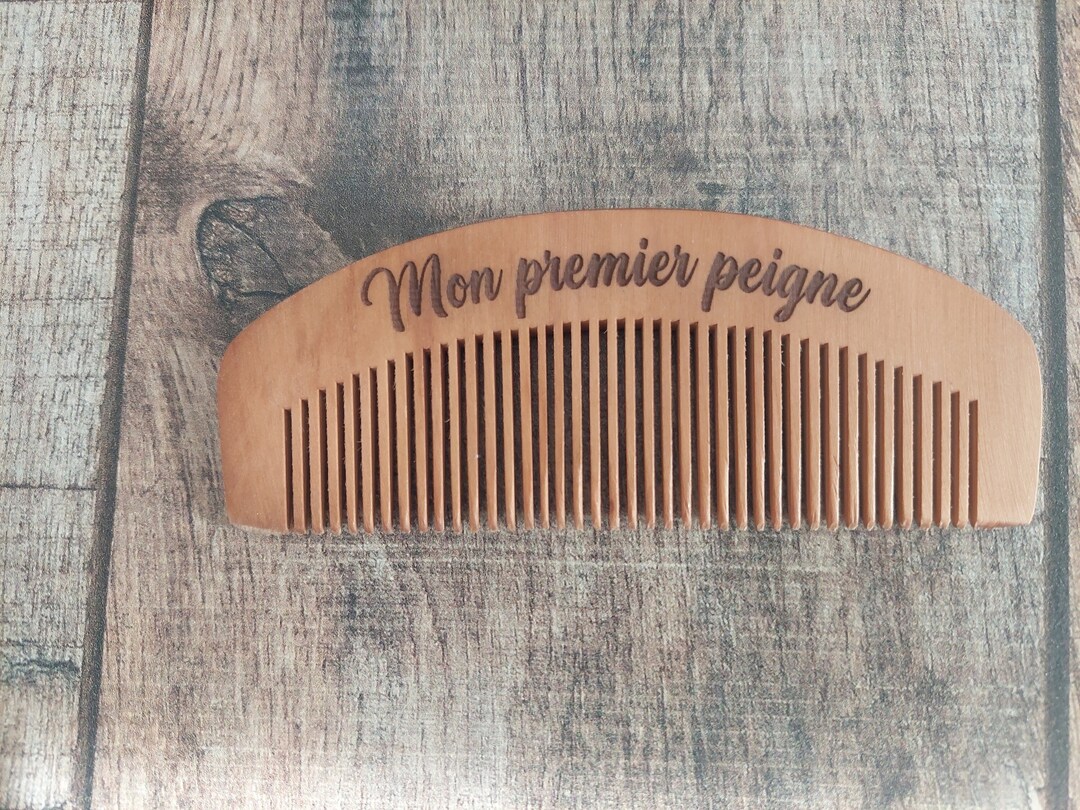 Engraved Wooden Comb for Children, Birth or Pregnancy Gifts, Christmas ...