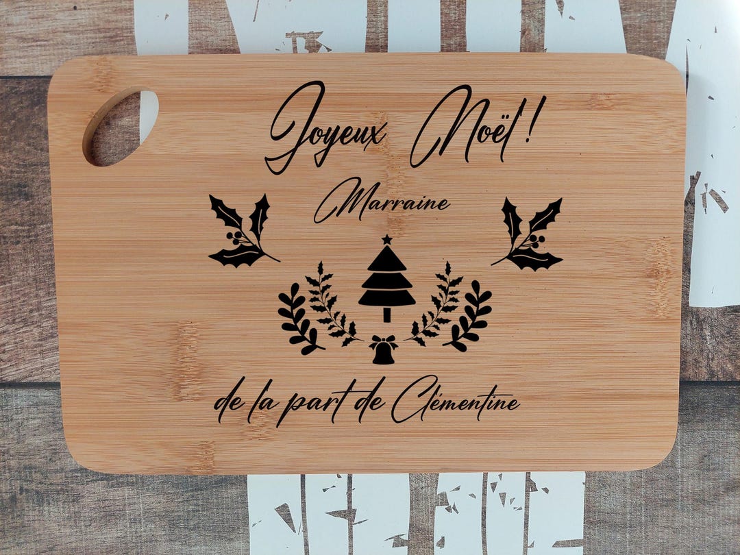 Personalized Bamboo Engraved Cutting Board, Gift Idea, Christmas Gifts ...