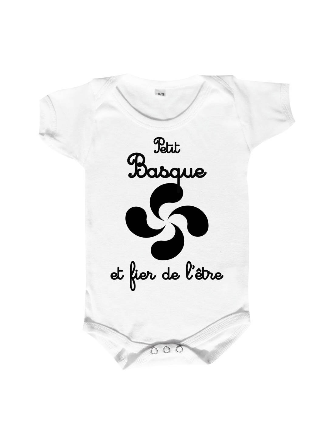 Baby Bodysuit Regions of France little Basque and Proud of It - Etsy