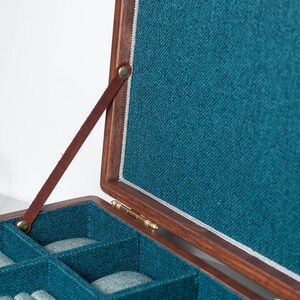 Lockable Watch Box With Key Wooden Box for Watches and - Etsy